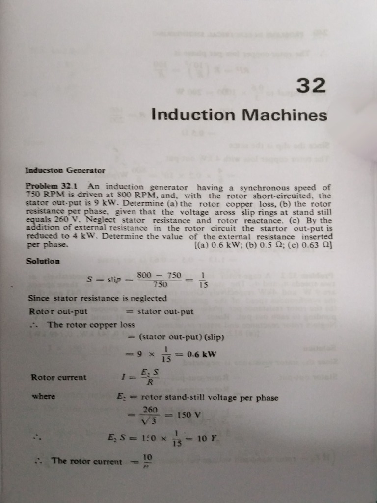 Parker - Smith (With Solutions) - Chapter-32 | PDF