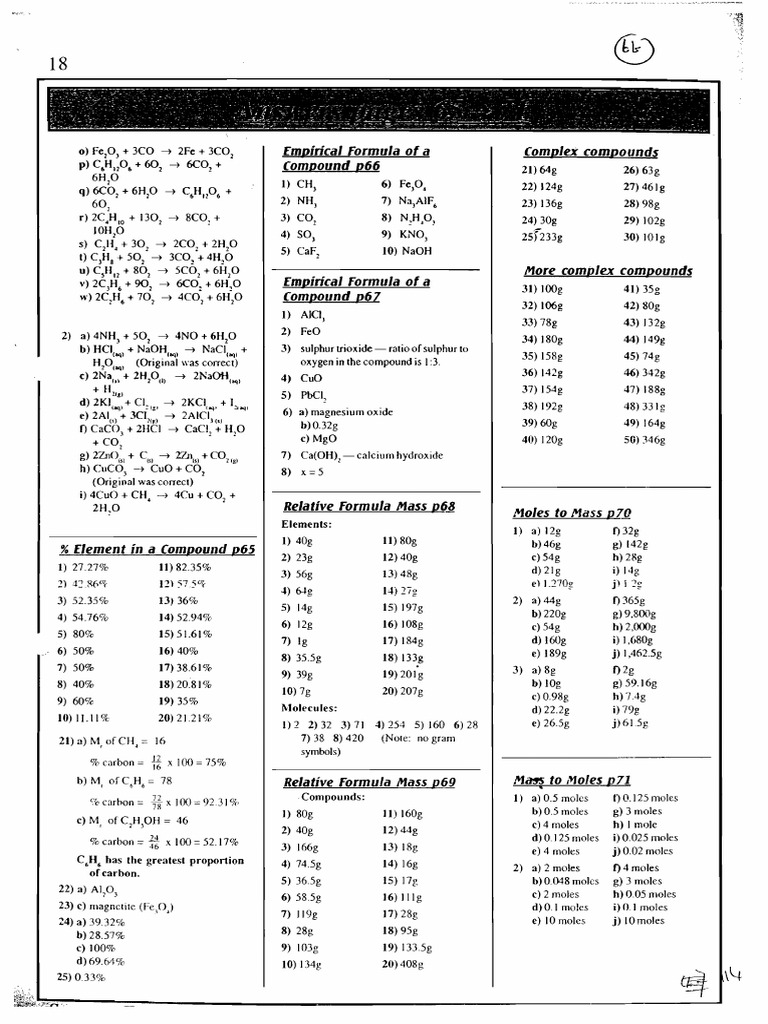 3b ANSWERS (2017) Pages 65-71 | PDF