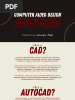Auto CAD Theory Notes | PDF | Auto Cad | Computer Aided Design