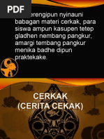 Pengertian dan Struktur Cerkak Jawa | PDF