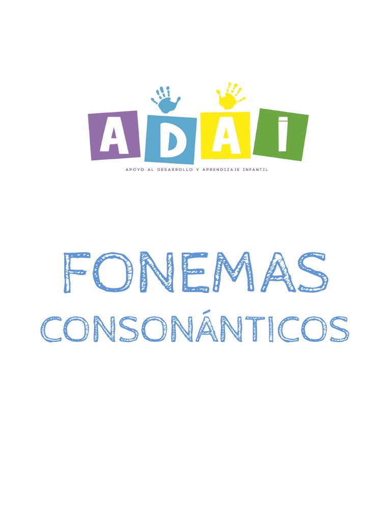 Fonemas Consonanticos | PDF | Fonética | Comunicación oral