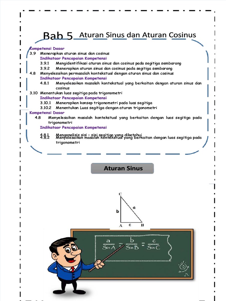 Aturan Sinus dan Cosinus | PDF