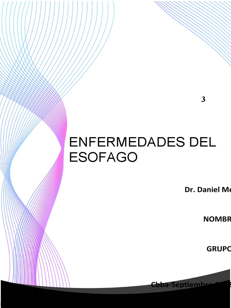 3 Enfermedades Del Esofago | PDF | La enfermedad por reflujo ...