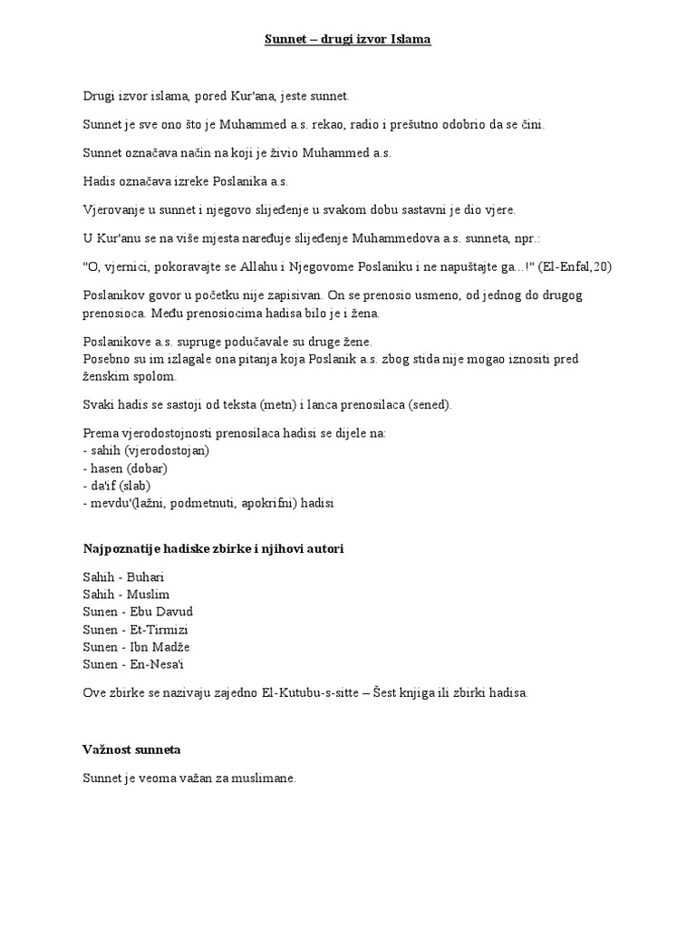 1.sunnet Priprema | PDF