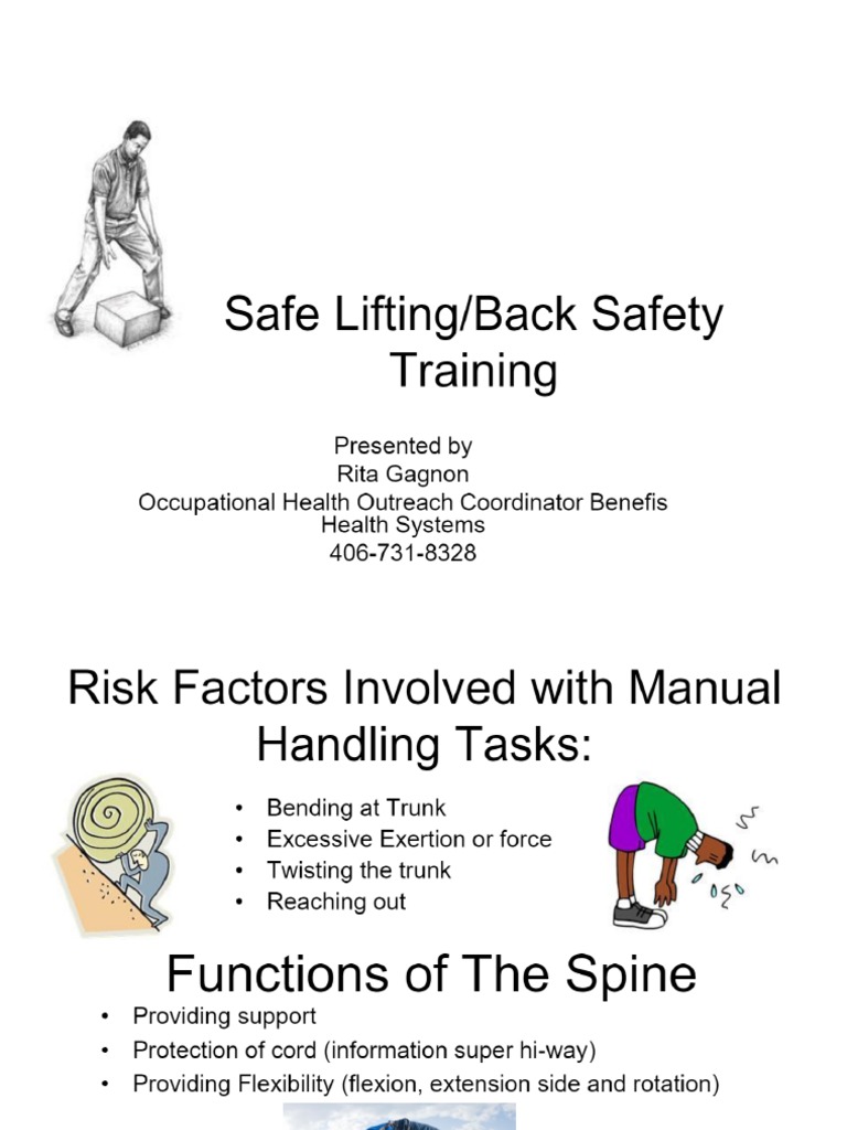 Safe Lifting PowerPoint Presentation | PDF
