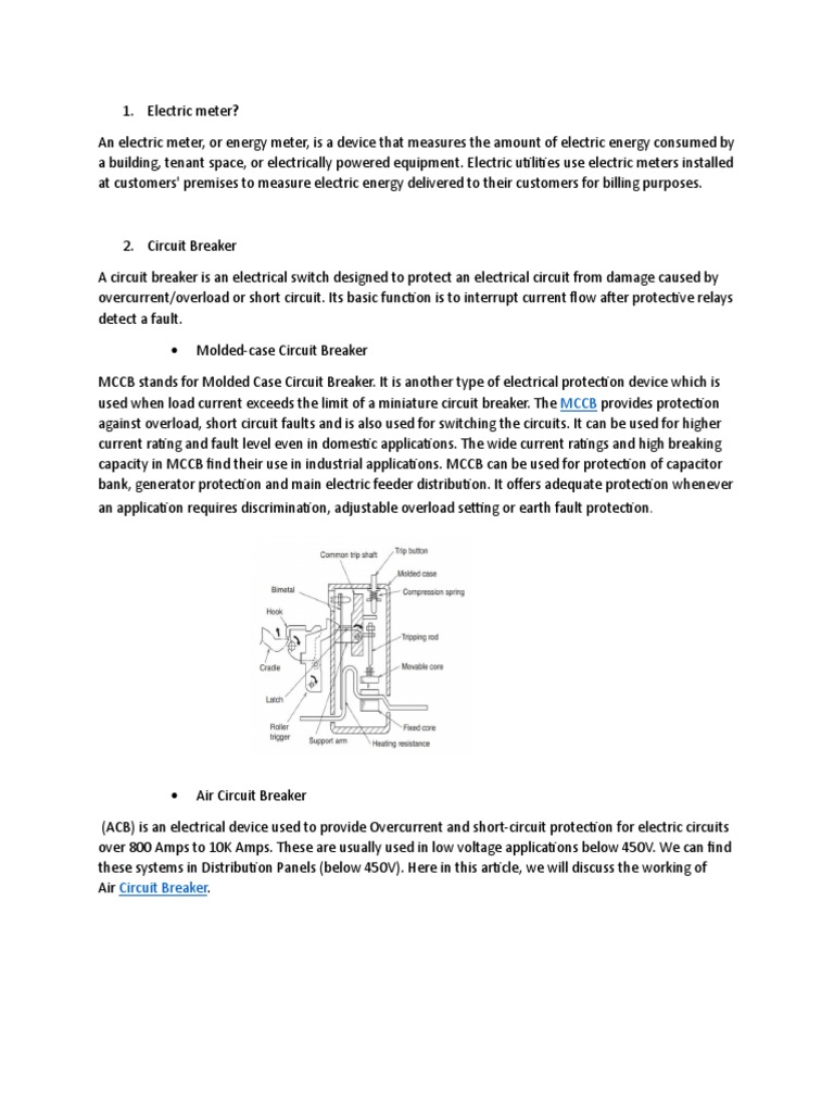 Electric Meter | PDF | Power (Physics) | Electrical Wiring