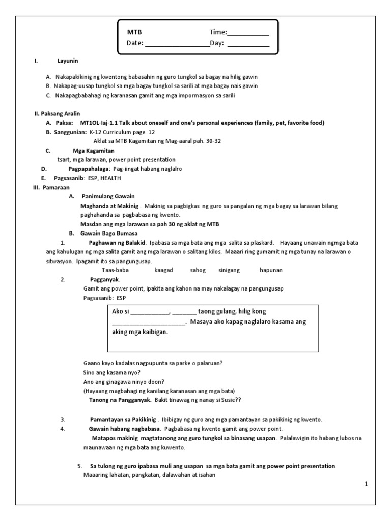 MTB Ist Grading Week 3 | PDF