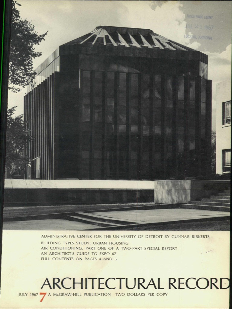 1967-07 Pagina 119 | PDF | Concrete | Elevator