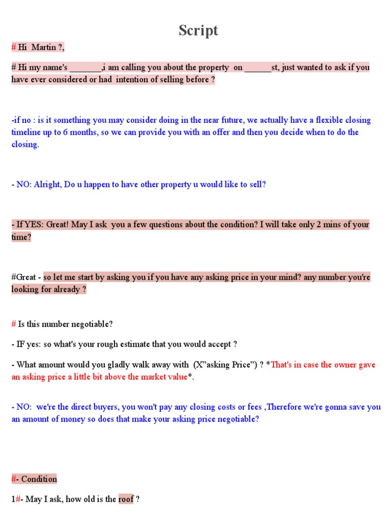 Script 06 Rebuttals | PDF