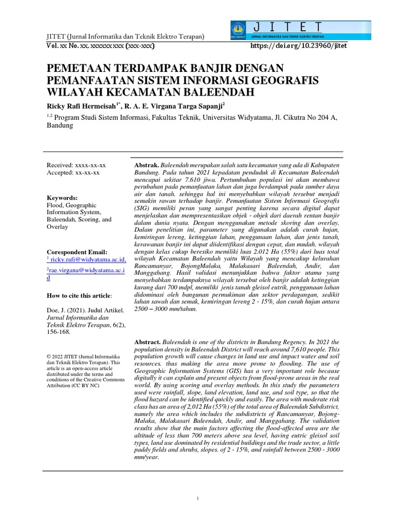 Template JITET 2022-v2 | PDF