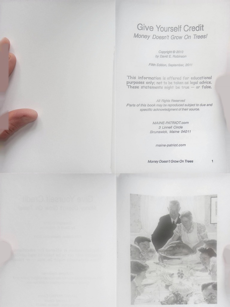 Give Yourself Credit | PDF