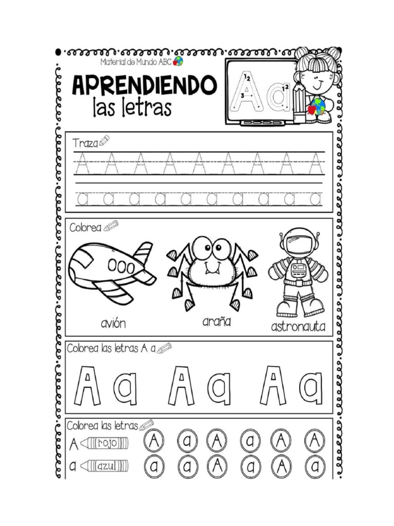 Letras para Imprimir Abcd | PDF