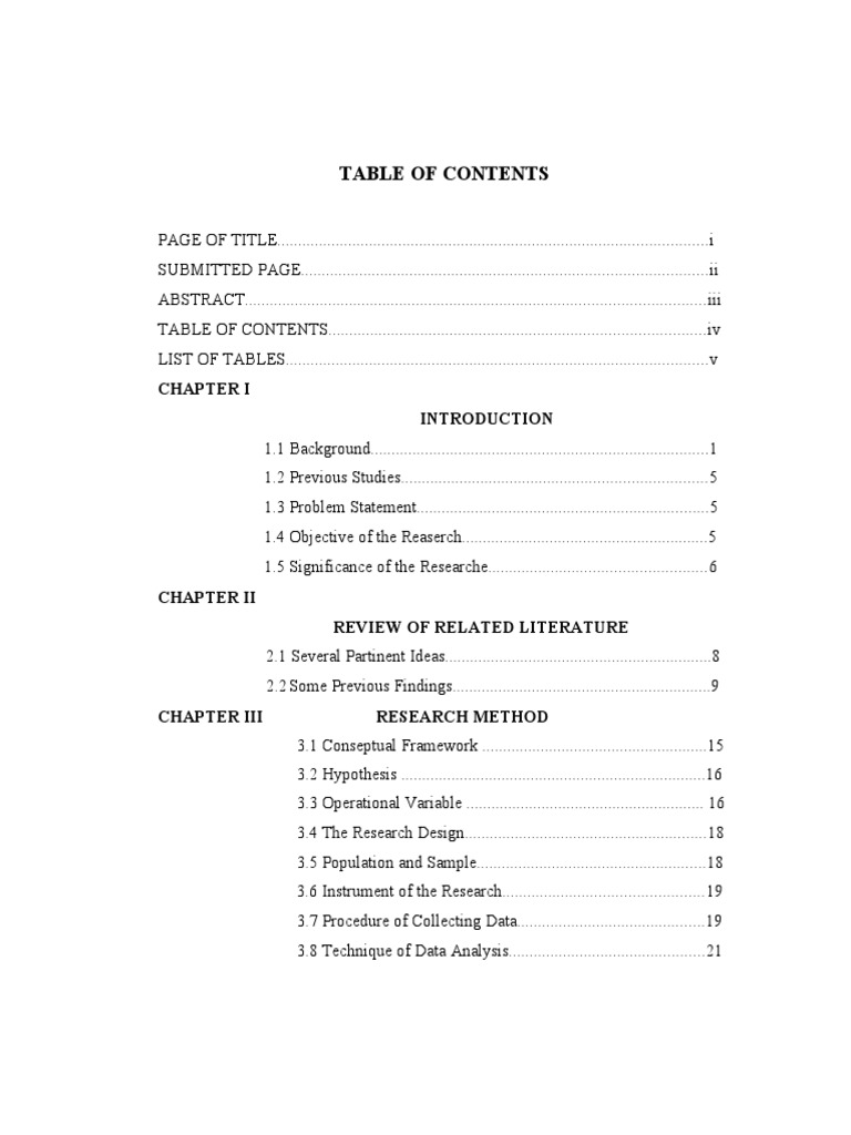 Abstrak Dan Daftar Isi | PDF | Cognition | Statistics