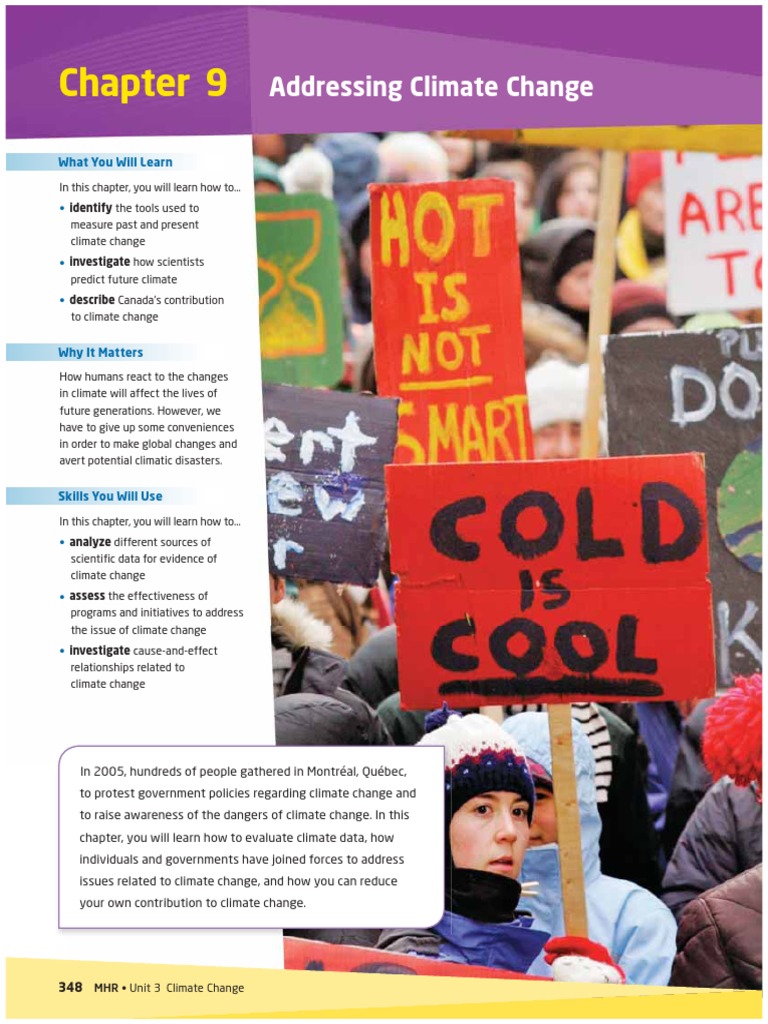 ONS10 Se Ch09 Opener | PDF | Climate Change | Climate