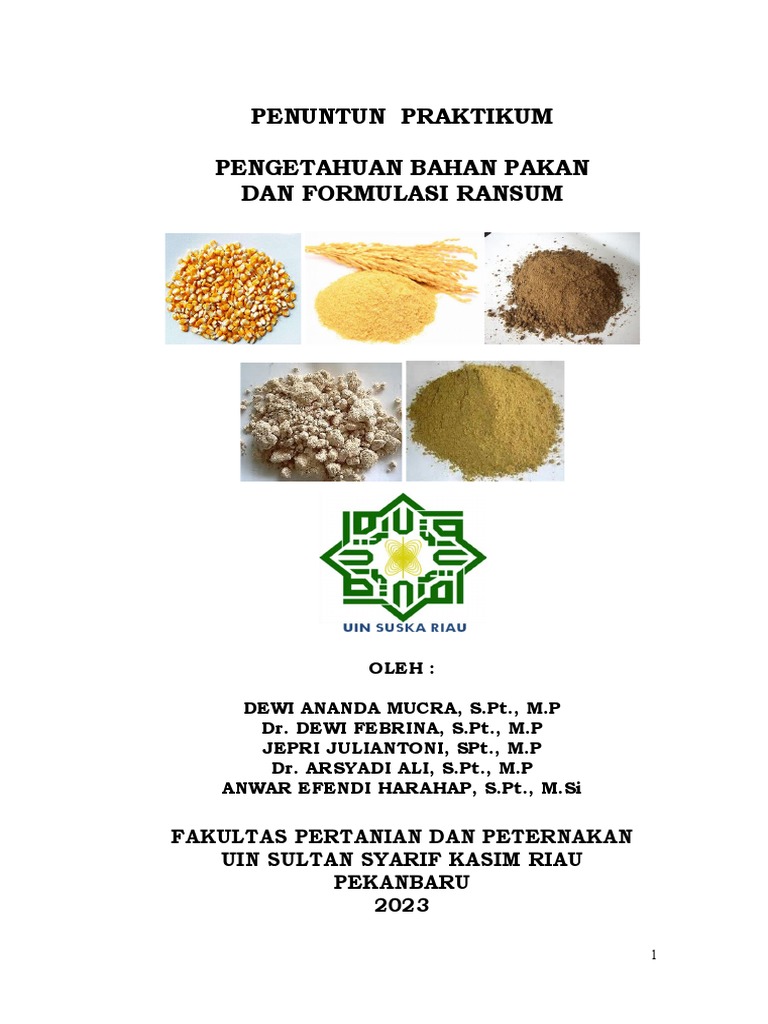 Penuntun Praktikum BPFR 2023 | PDF | Kesehatan Holistik | Sains & Matematika