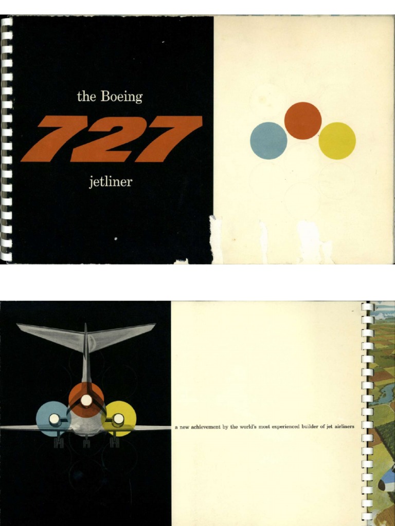 The Boeing 727 Jetliner - 1963 | PDF