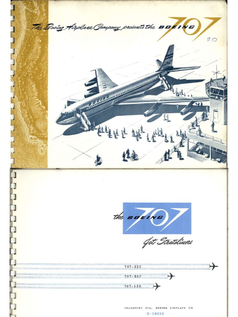 Boeing Presents The Boeing 707 - 1957 | PDF