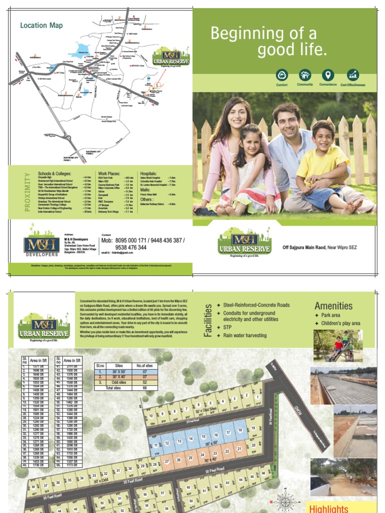 MSH Urban Reserve Brochure | PDF