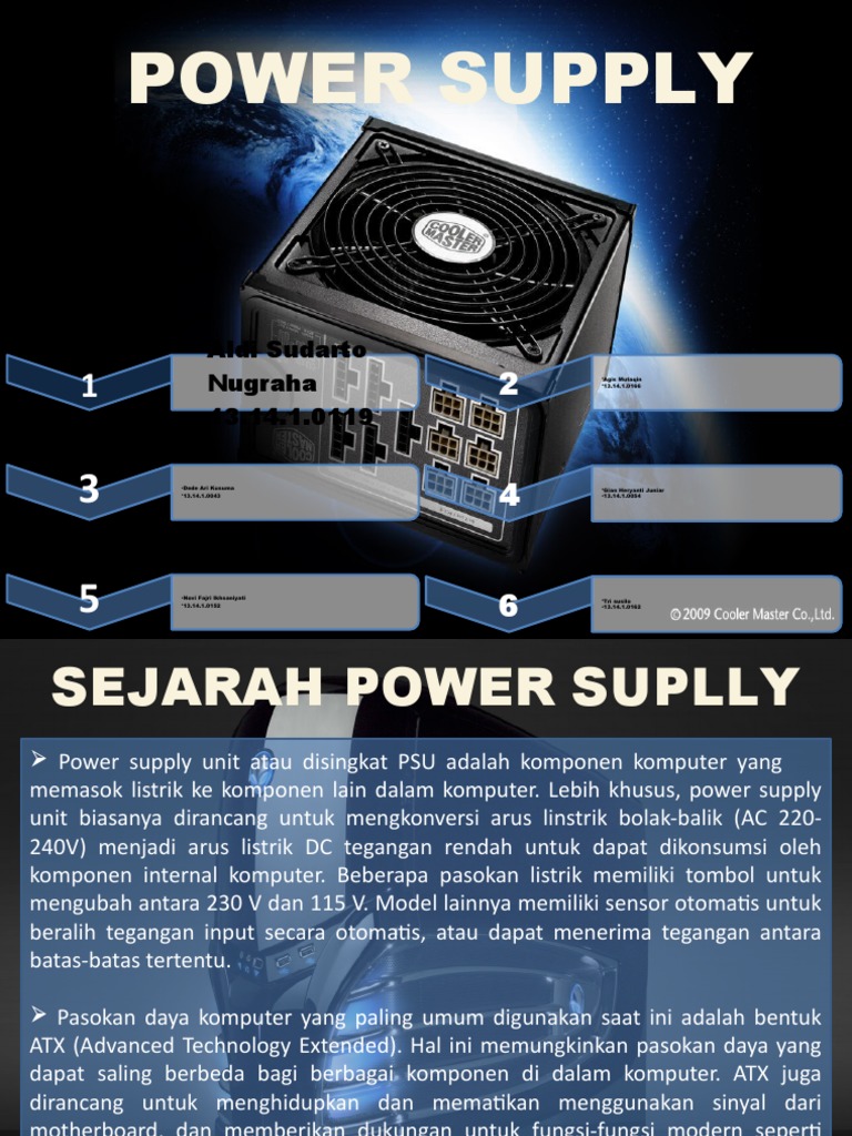Panduan Lengkap Power Supply | PDF | Sains & Matematika | Komputer