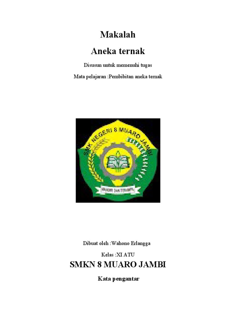 Makalah Aneka Ternak | PDF