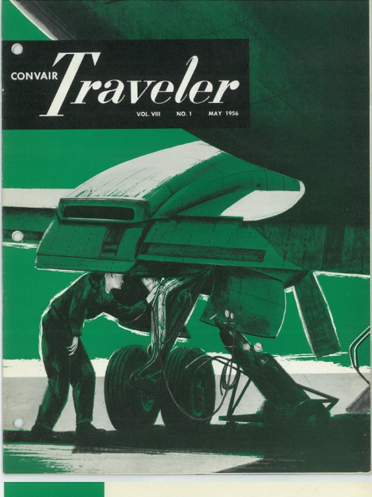 Convair Traveler Vol - VIII 1956-1957 | PDF | Tire | Landing Gear