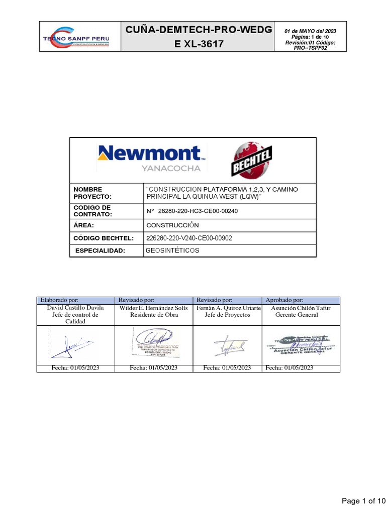 CUÑA DEMTECH XL3617 y Patron | PDF | Metrología | Calibración