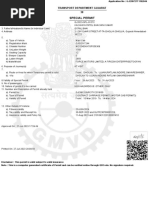 RTO Form 29: Vehicle Alteration Notice | PDF