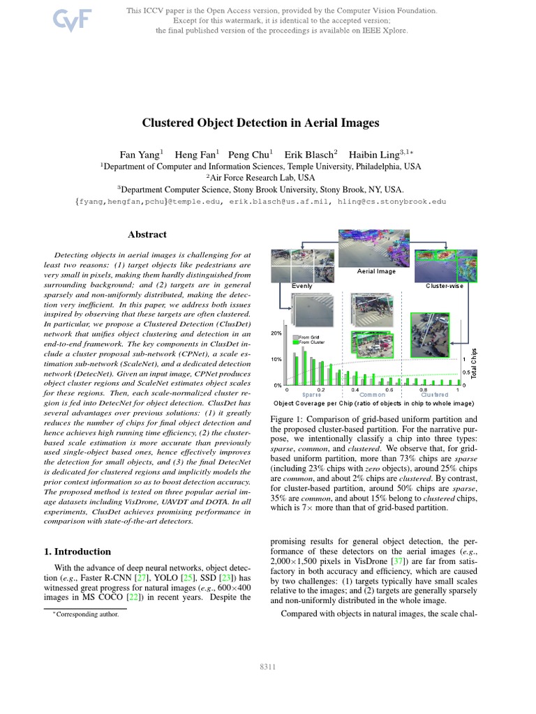 Yang Clustered Object Detection in Aerial Images ICCV 2019 Paper | PDF