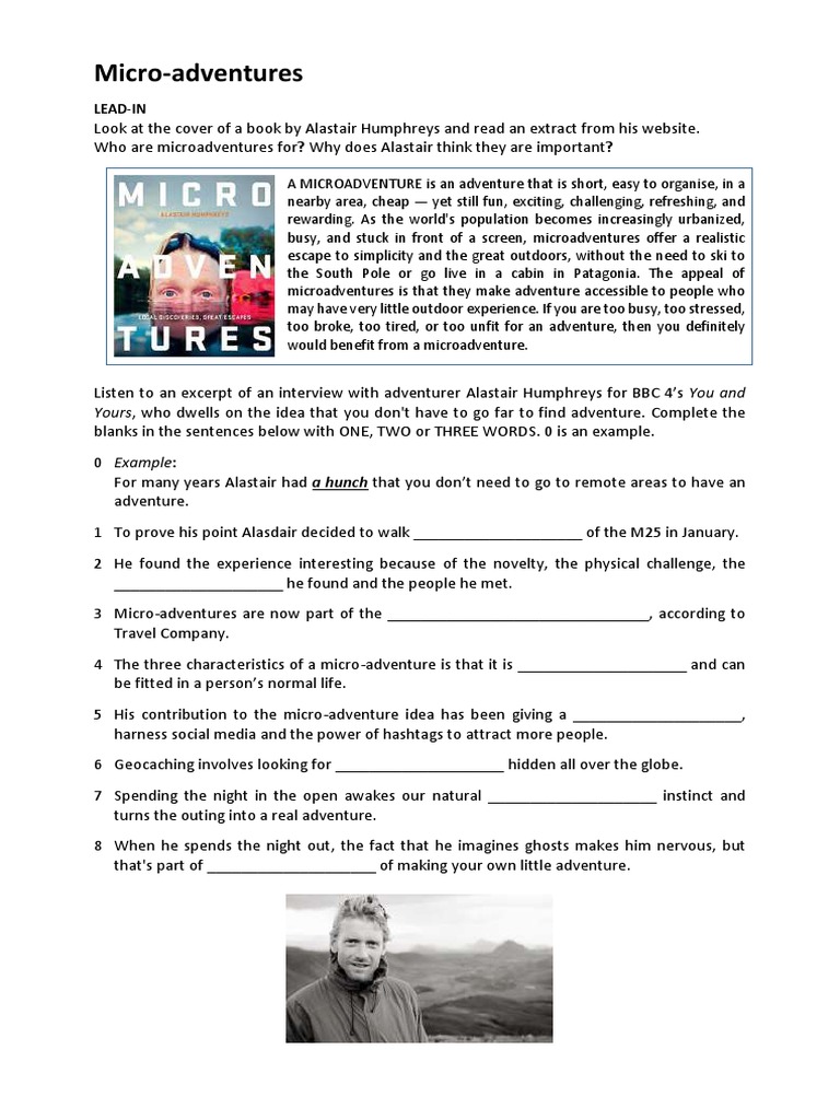 010 Microadventures - Final - v2 | PDF