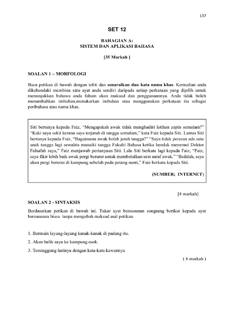 036 Modul Semarak Bahasa Melayu K1 & 2 SPM-138-145 | PDF