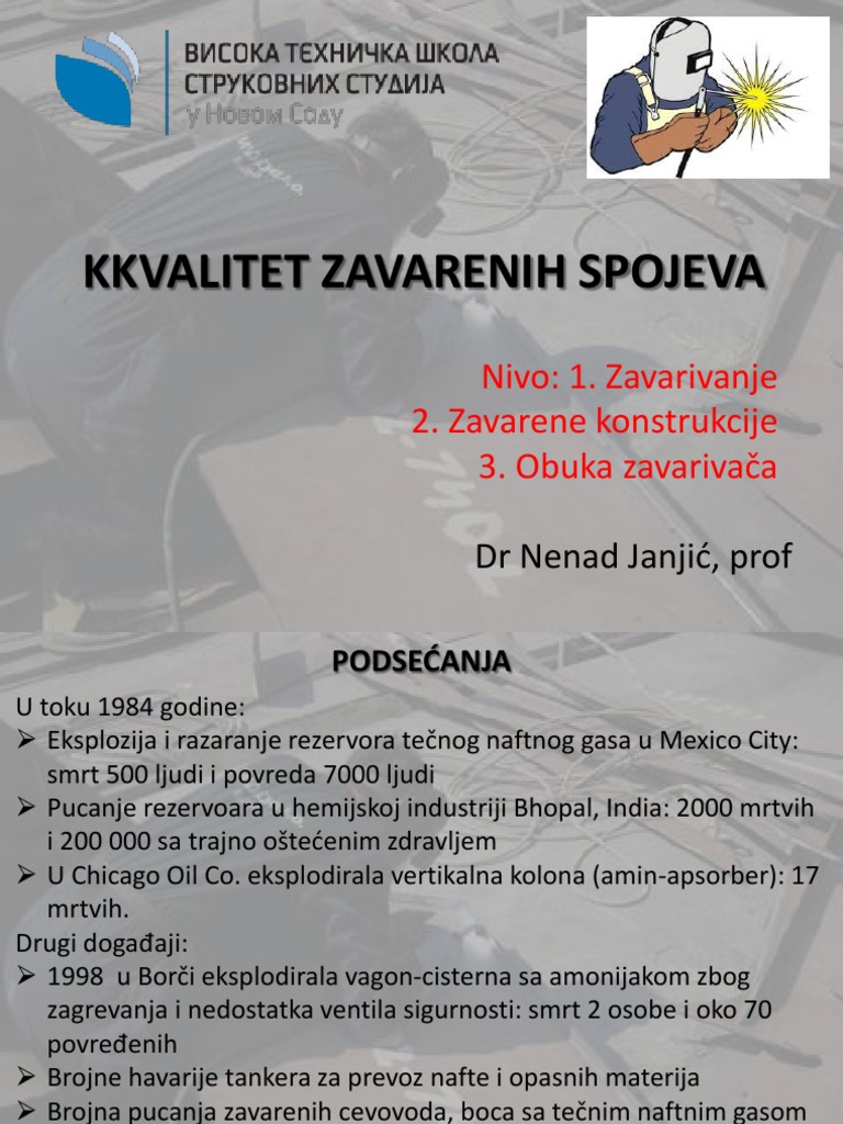 Kontrola-Kvaliteta-Zavara | PDF
