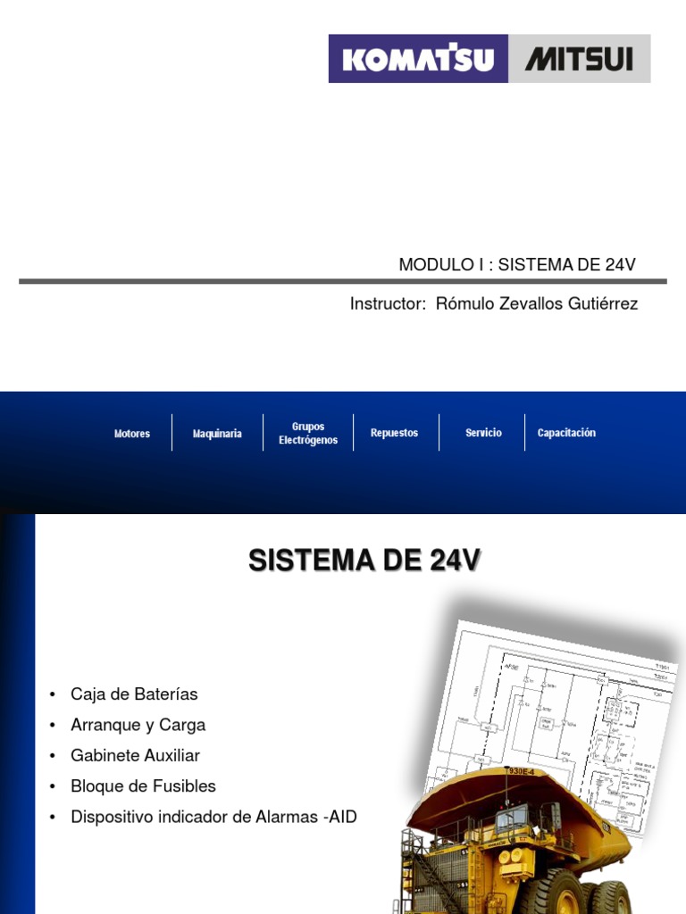 Modulo 01 - SISTEMA DE 24V | PDF