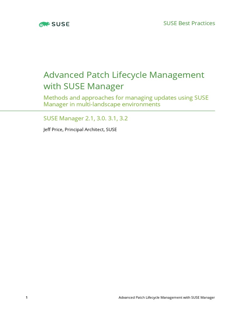 SBP-susemanager Color en | PDF