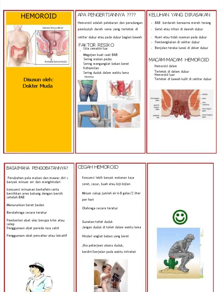 Leaflet Hemoroid | PDF