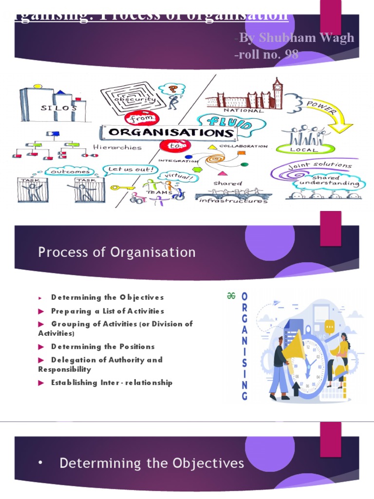 Organization Process Steps Guide | PDF | Business