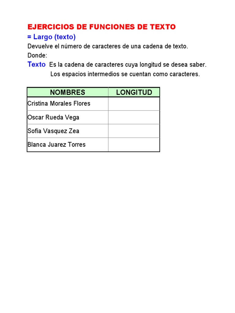 Ejer Funciones de Texto | PDF | Estudios de idiomas extranjeros