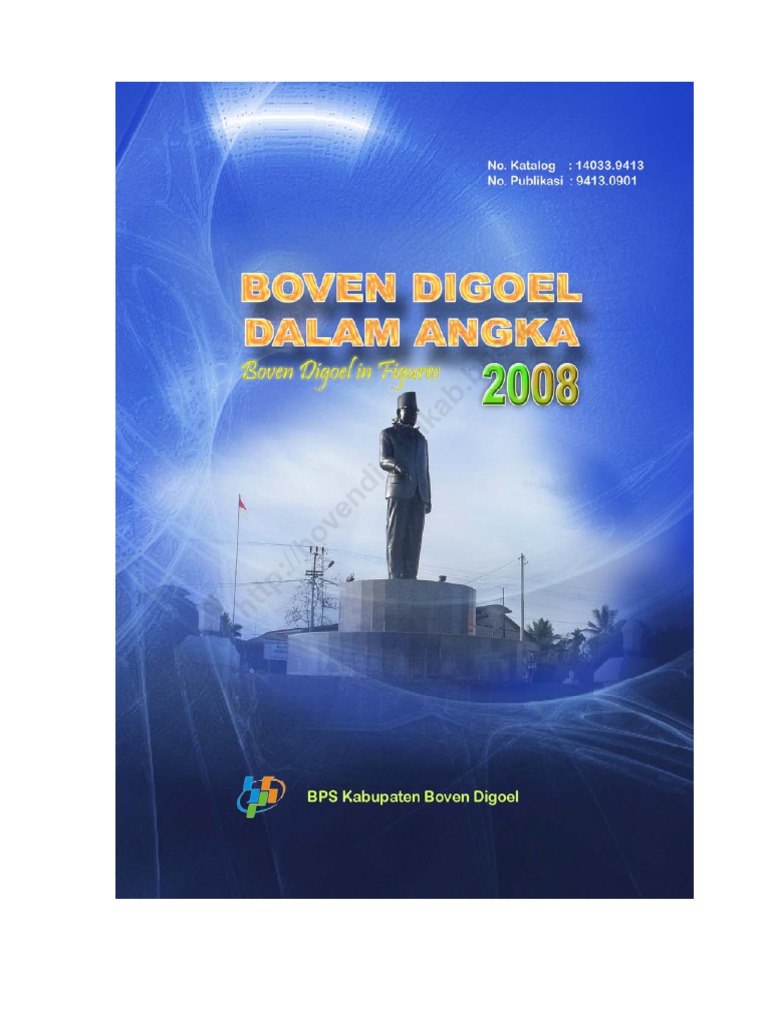 LUSIARTI-Boven Digoel Dalam Angka 2008 | PDF