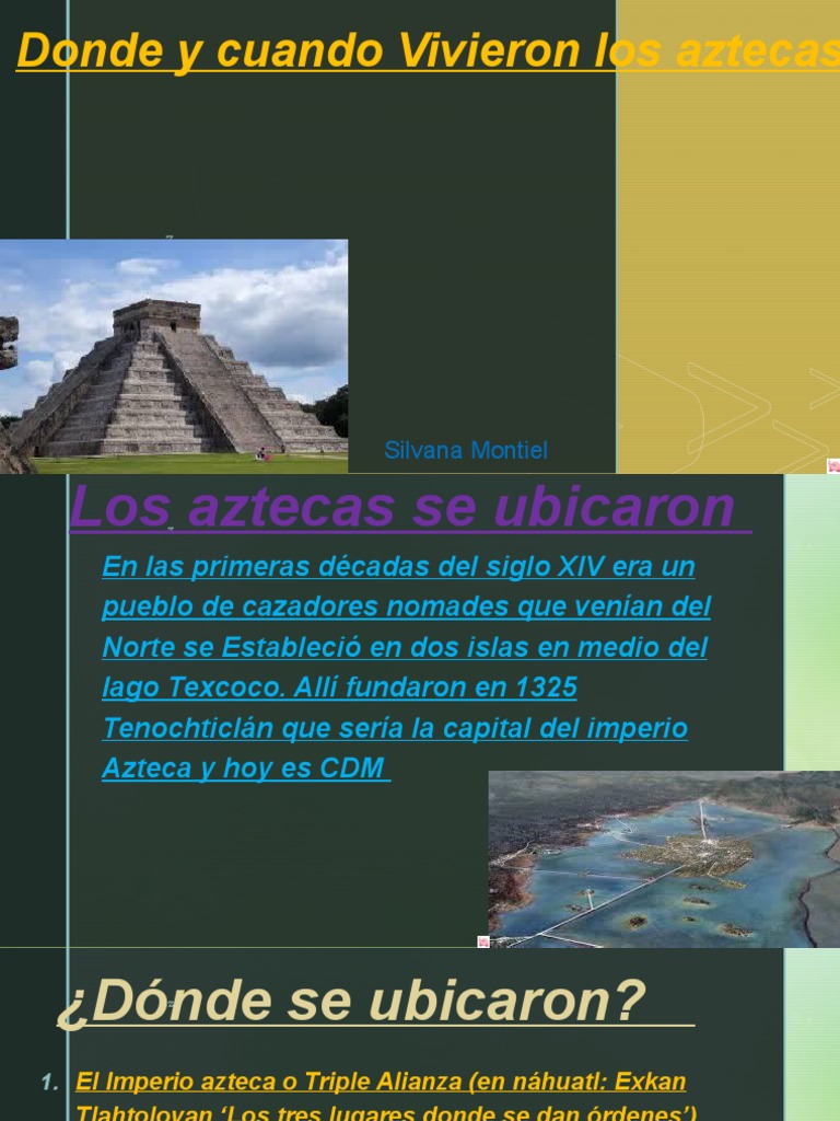 Ubicación y Origen de los Aztecas | PDF