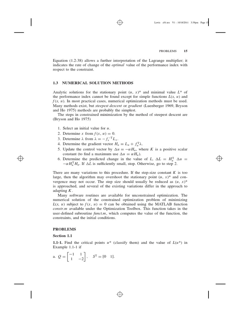 Chap1 Problems | PDF | Mathematical Optimization | Mathematical Analysis