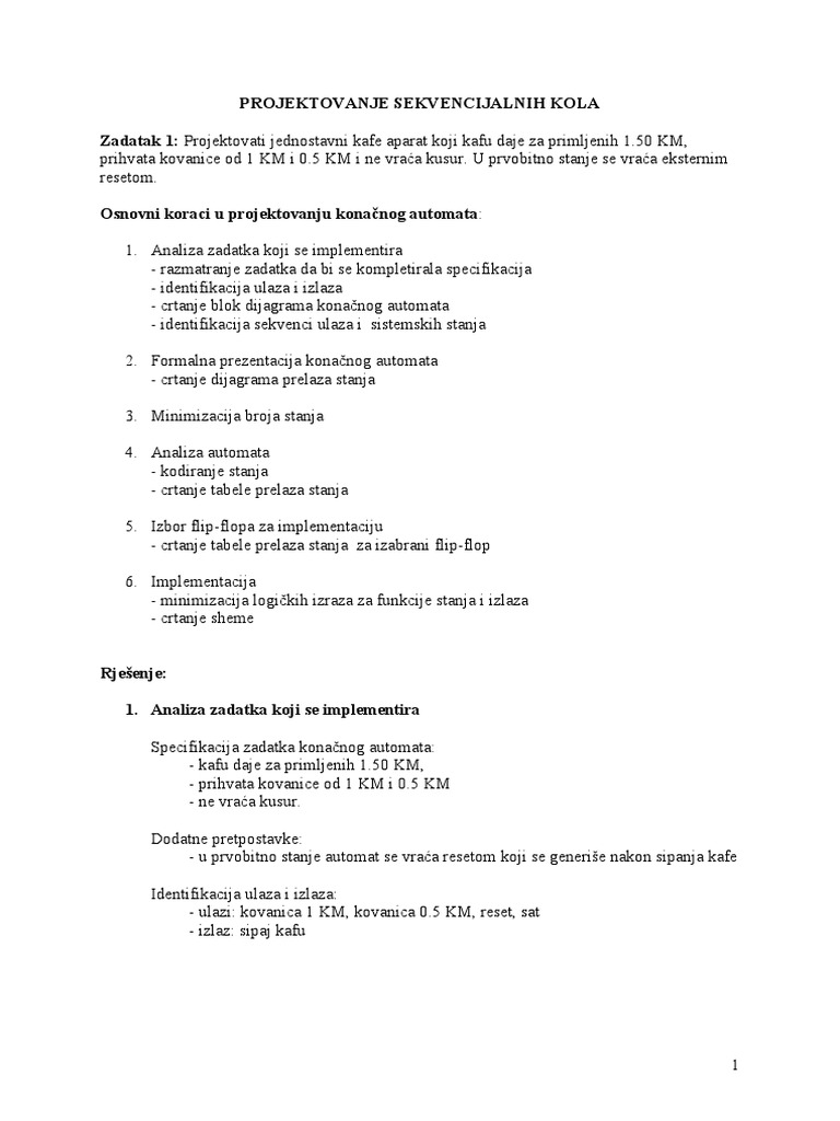 10 - Sekvencijalne Strukture | PDF