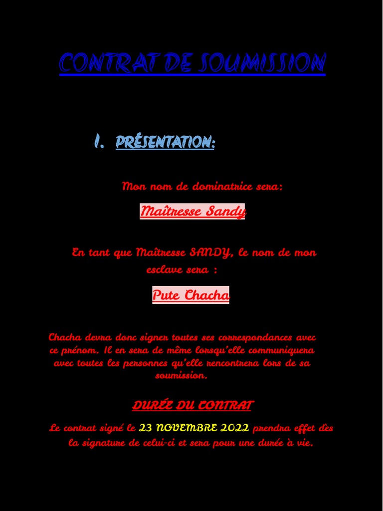 Contrat de Soumission | PDF