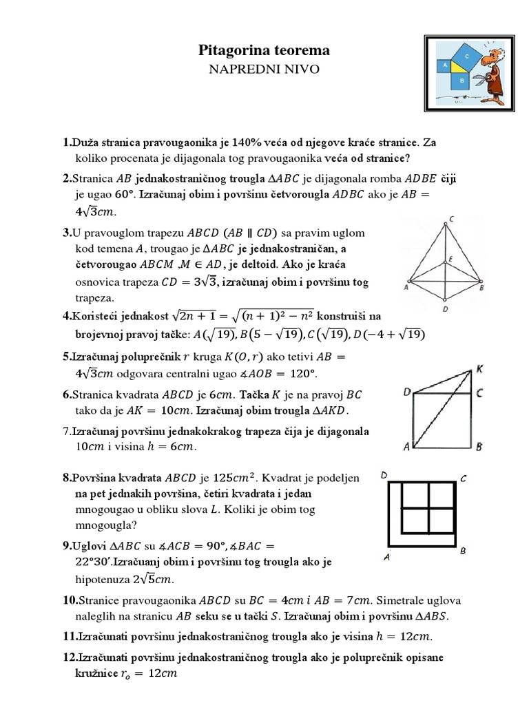 Pitagorina Teorema 3 | PDF