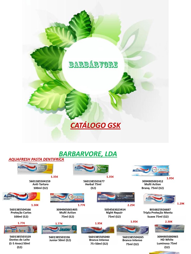 Catalogo GSK 2018 | PDF