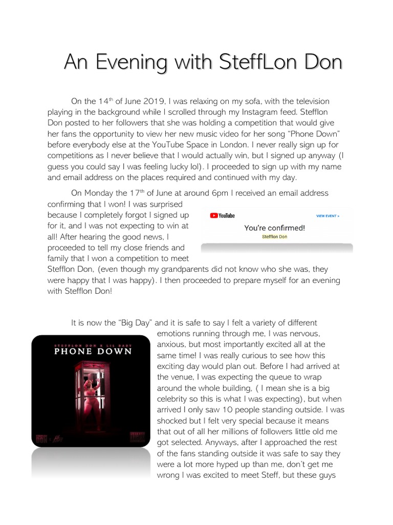 Stef London Soul Central | PDF