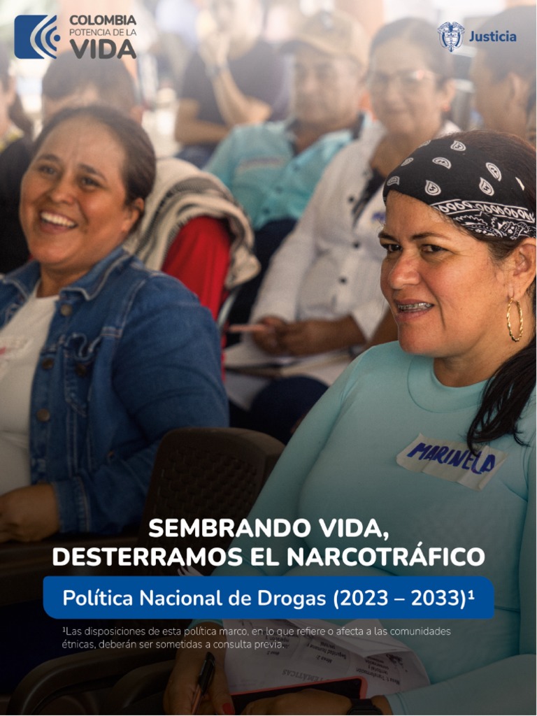 Política Nacional de Drogas 2023 - 2033 'Sembrando Vida, Desterramos El Narcotráfico' | PDF ...