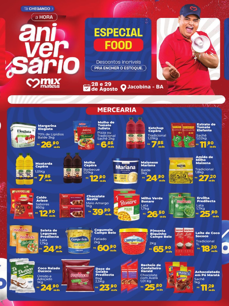 Especial Food No Aniversario Do Grupo Mateus - 8d80c8f842 | PDF ...