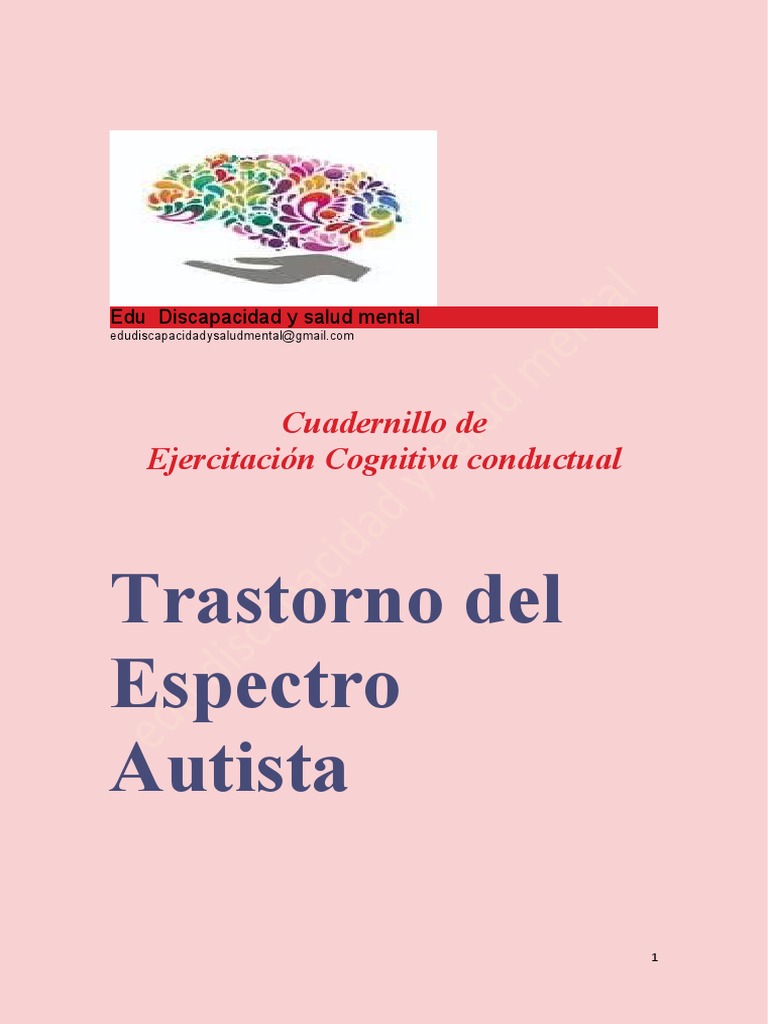 Cuadernillo Transtorno Especifico Del Autismo | PDF | Espectro autista ...