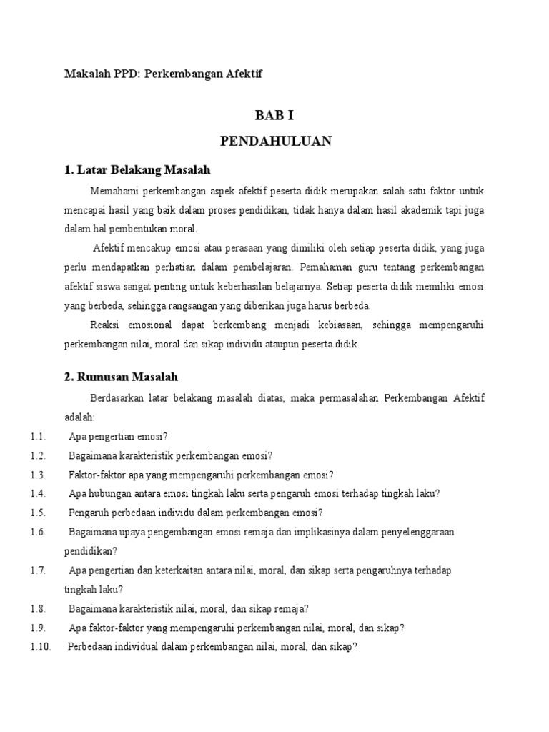 Makalah PPD | PDF | Karier & Perkembangan