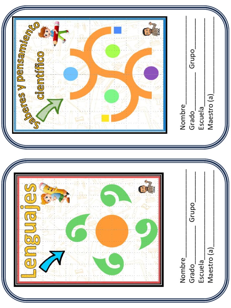 Etiquetas Campos Formativos Primaria | PDF