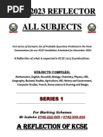 Geo Pp1 Kcse 2025 Top Prediction Cycles | PDF | Rock (Geology) | Coast